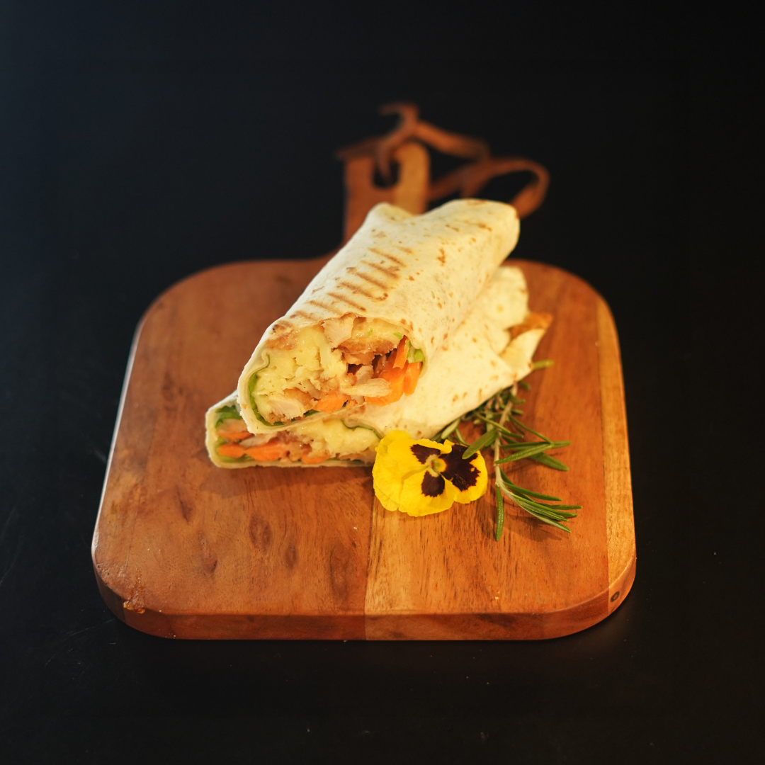 Crispy Chicken Wrap – Prego & Plates